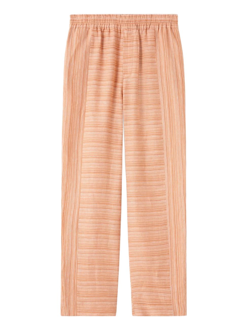 LORO PIANA Loro Piana Orlando Striped High-Waisted Trousers